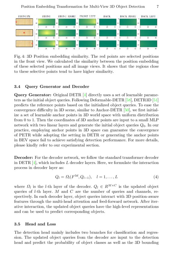 PETR: Position Embedding Transformation for Multi-View 3D Object Detection | DeepAI