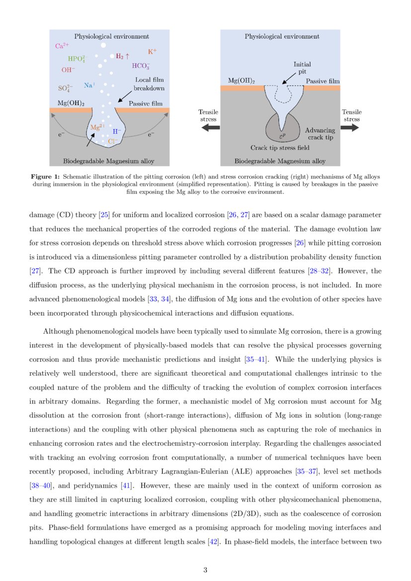 Phase-field modeling of pitting and mechanically-assisted corrosion of ...