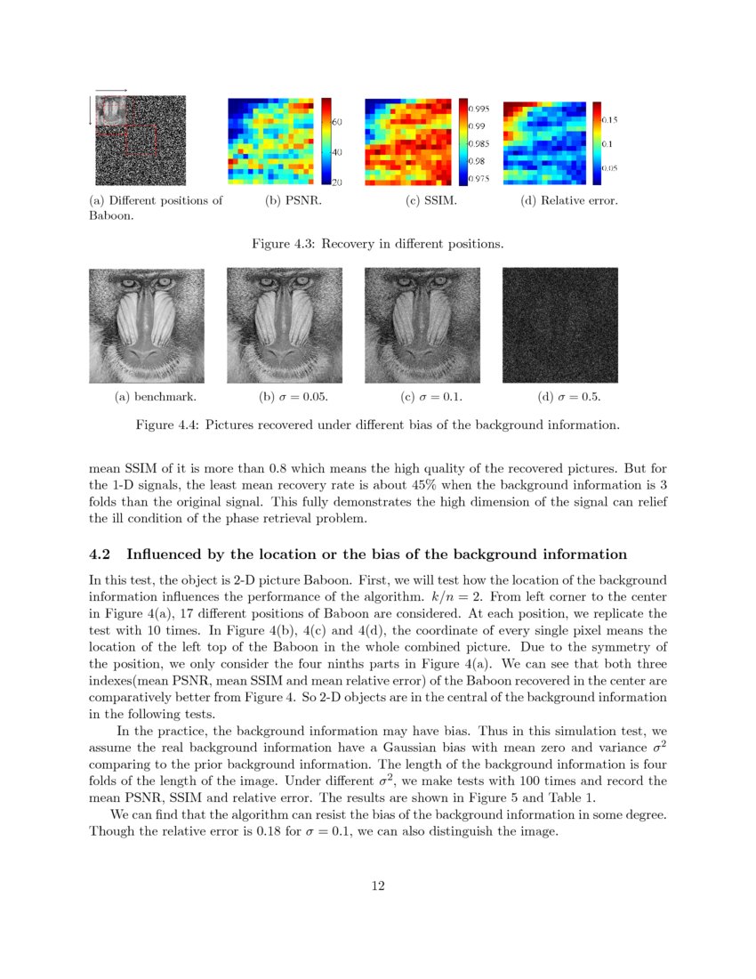 Phase retrieval with background information | DeepAI