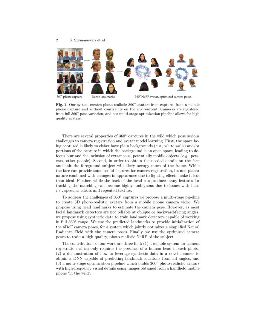 Photo-realistic 360 Head Avatars in the Wild | DeepAI