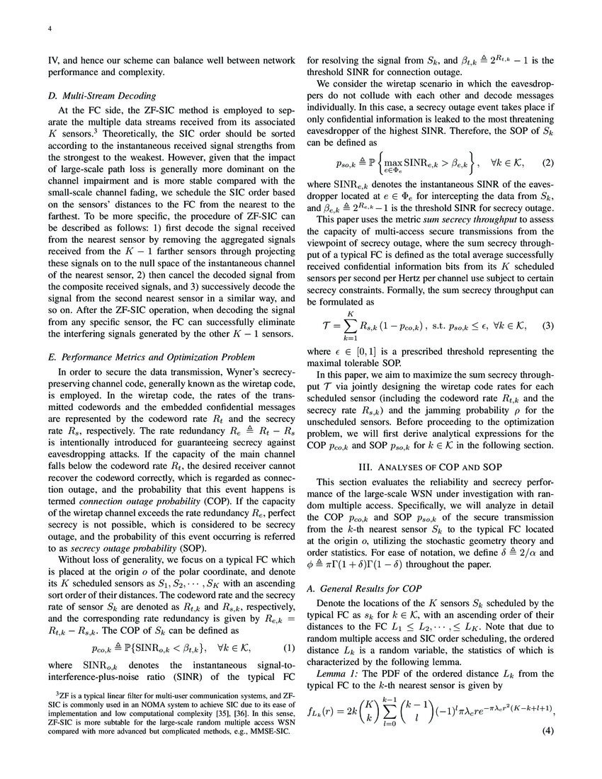 Physical Layer Security In Large Scale Random Multiple Access Wireless