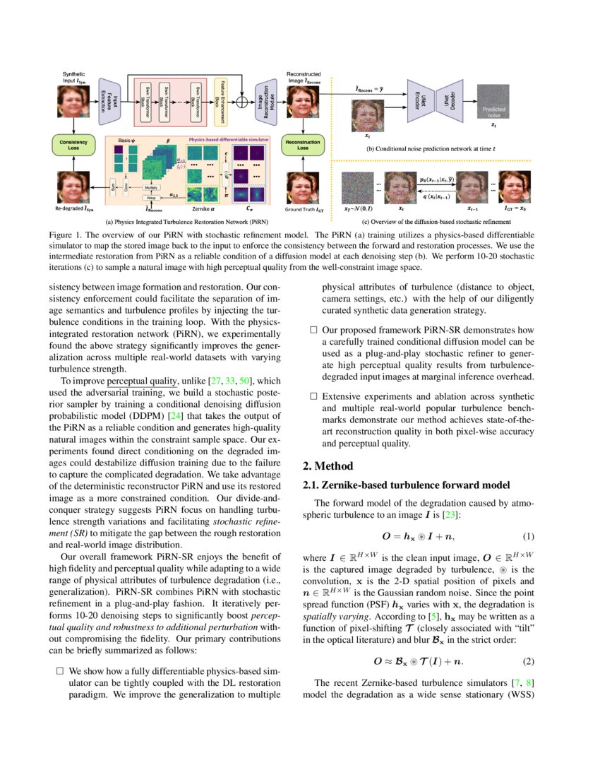 Physics-Driven Turbulence Image Restoration with Stochastic Refinement ...