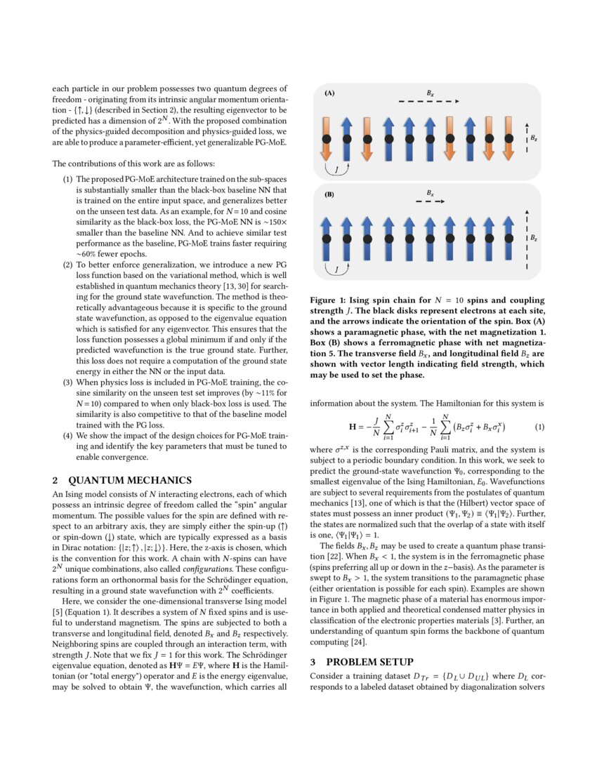Physics-Guided Problem Decomposition for Scaling Deep Learning of High-dimensional Eigen-Solvers ...
