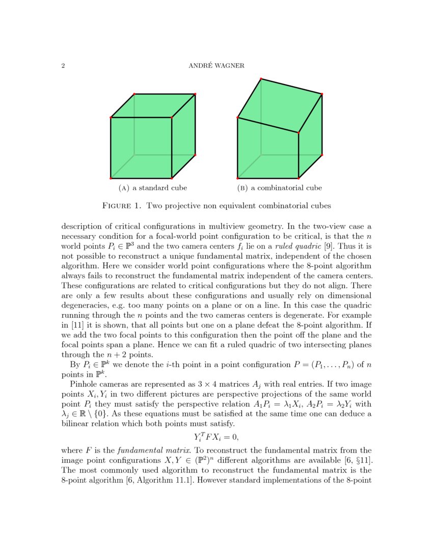 Pictures of Combinatorial Cubes | DeepAI