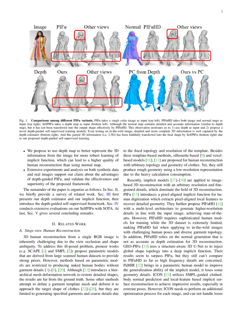 PIFu for the Real World: A Self-supervised Framework to Reconstruct ...