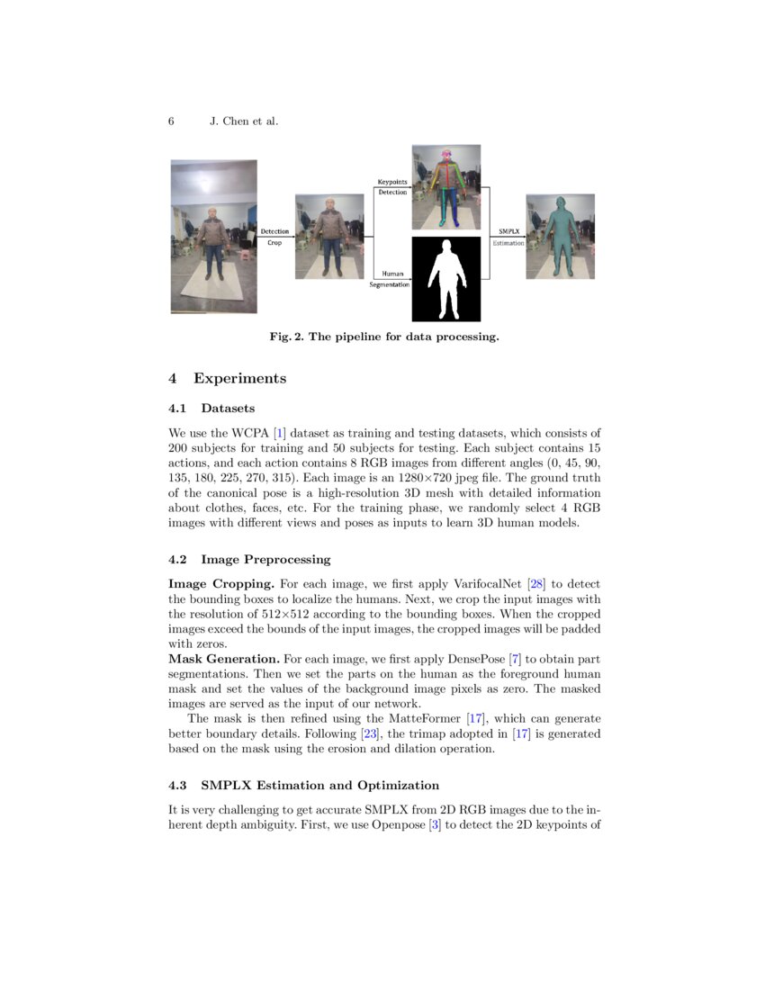 Pixel2isdf Implicit Signed Distance Fields Based Human Body Model From Multi View And Multi