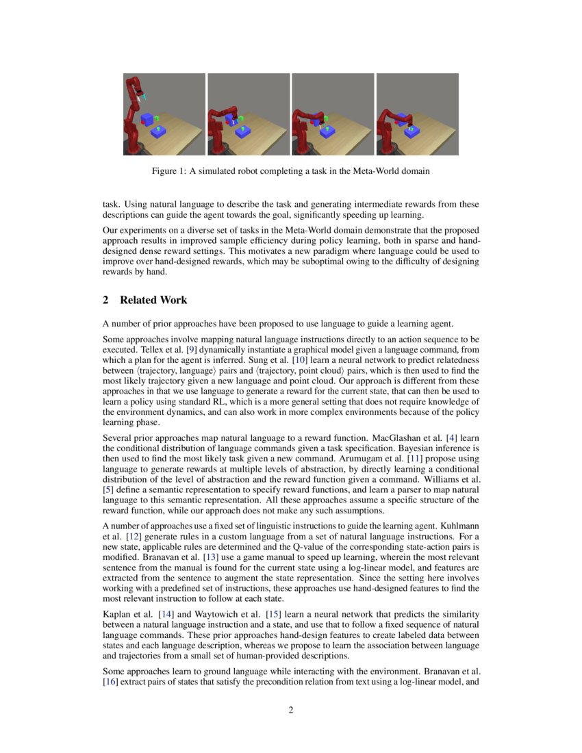 PixL2R: Guiding Reinforcement Learning Using Natural Language by ...