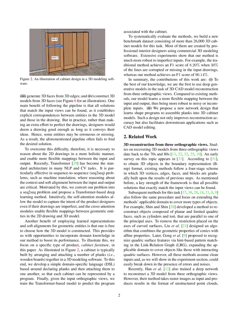 PlankAssembly: Robust 3D Reconstruction from Three Orthographic Views ...