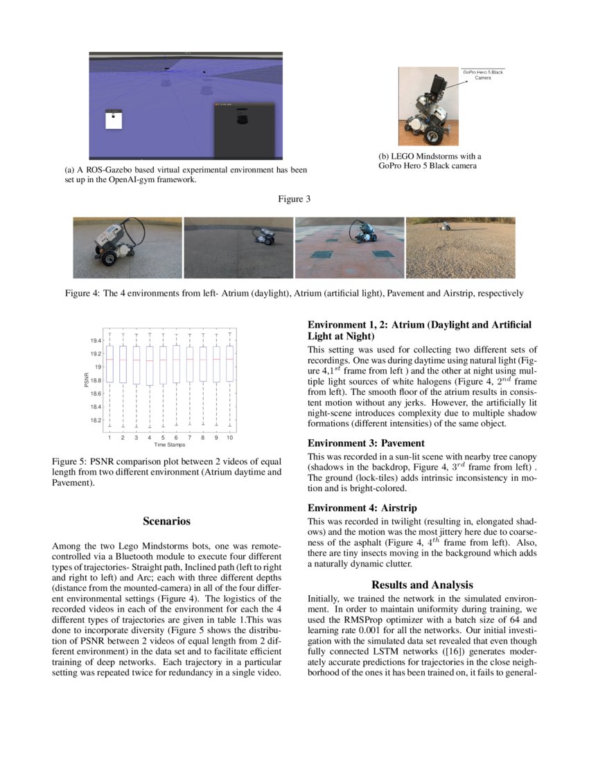 Planning Robot Motion using Deep Visual Prediction | DeepAI