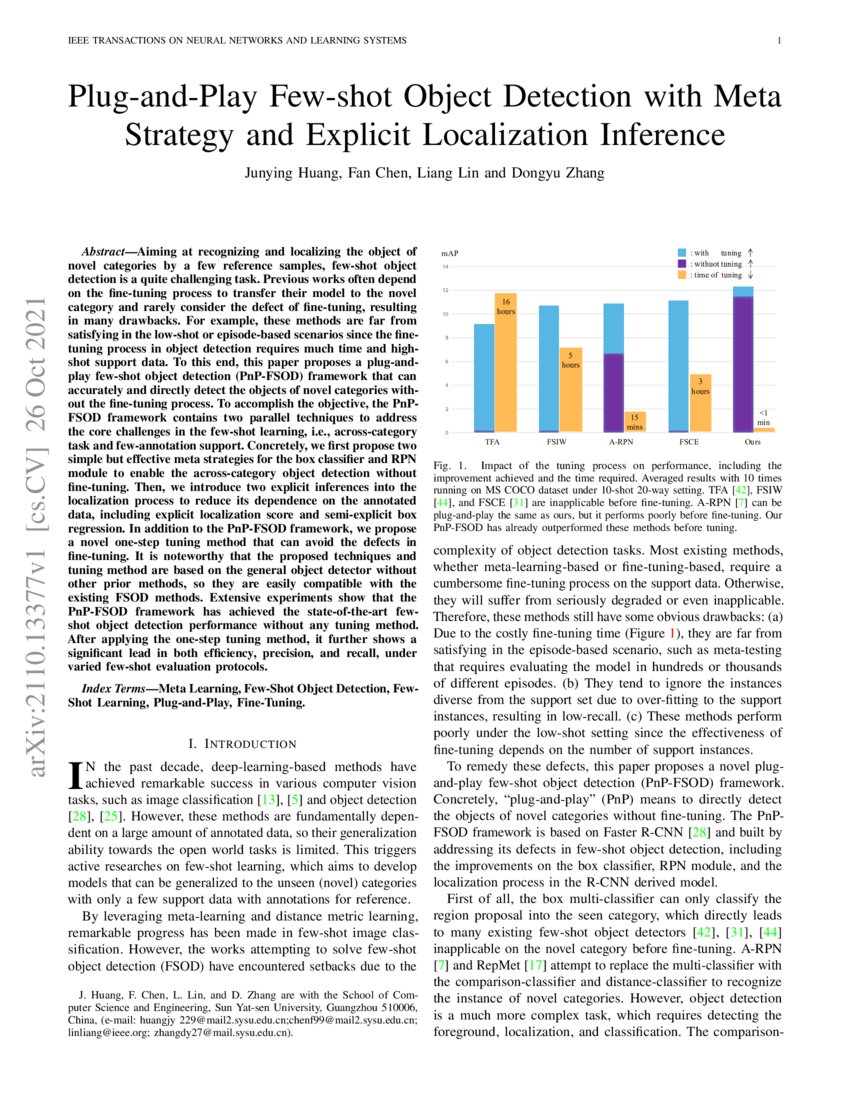 Plug-and-Play Few-shot Object Detection with Meta Strategy and Explicit ...
