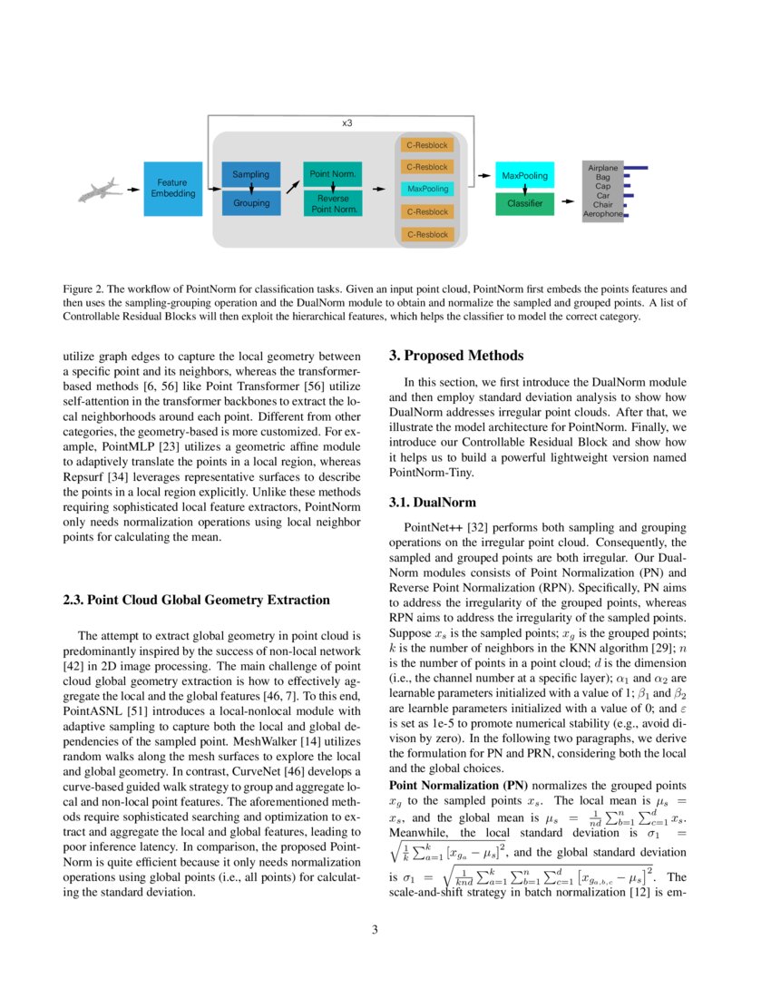 PointNorm: Normalization is All You Need for Point Cloud Analysis | DeepAI