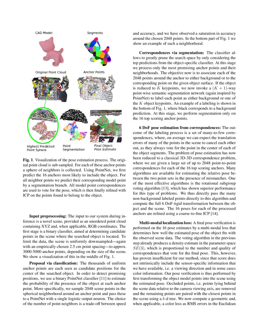 Pointposenet Accurate Object Detection And 6 Dof Pose Estimation In 6700