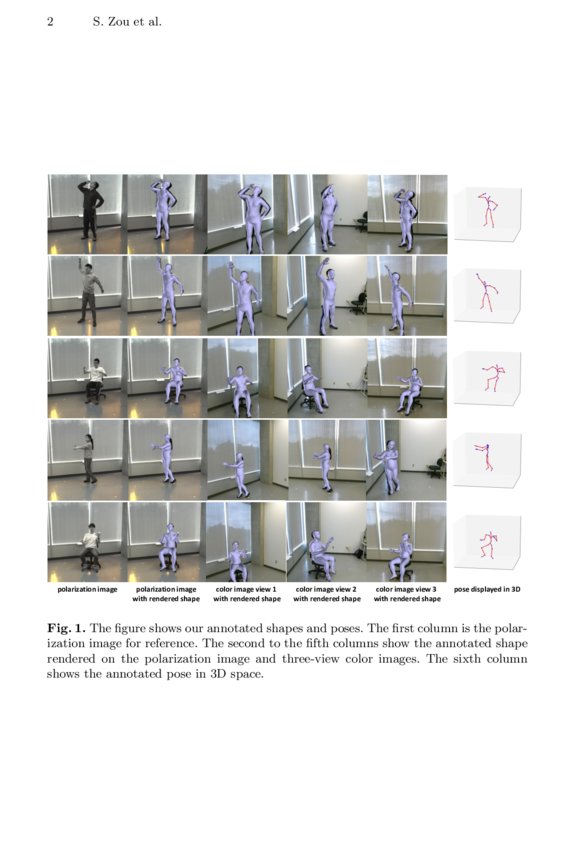 Polarization Human Shape and Pose Dataset | DeepAI