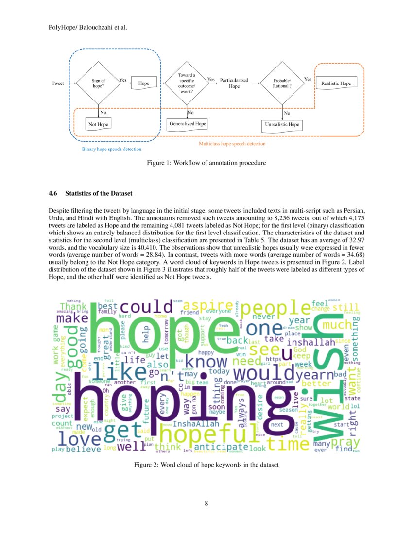 Polyhope Two Level Hope Speech Detection From Tweets Deepai