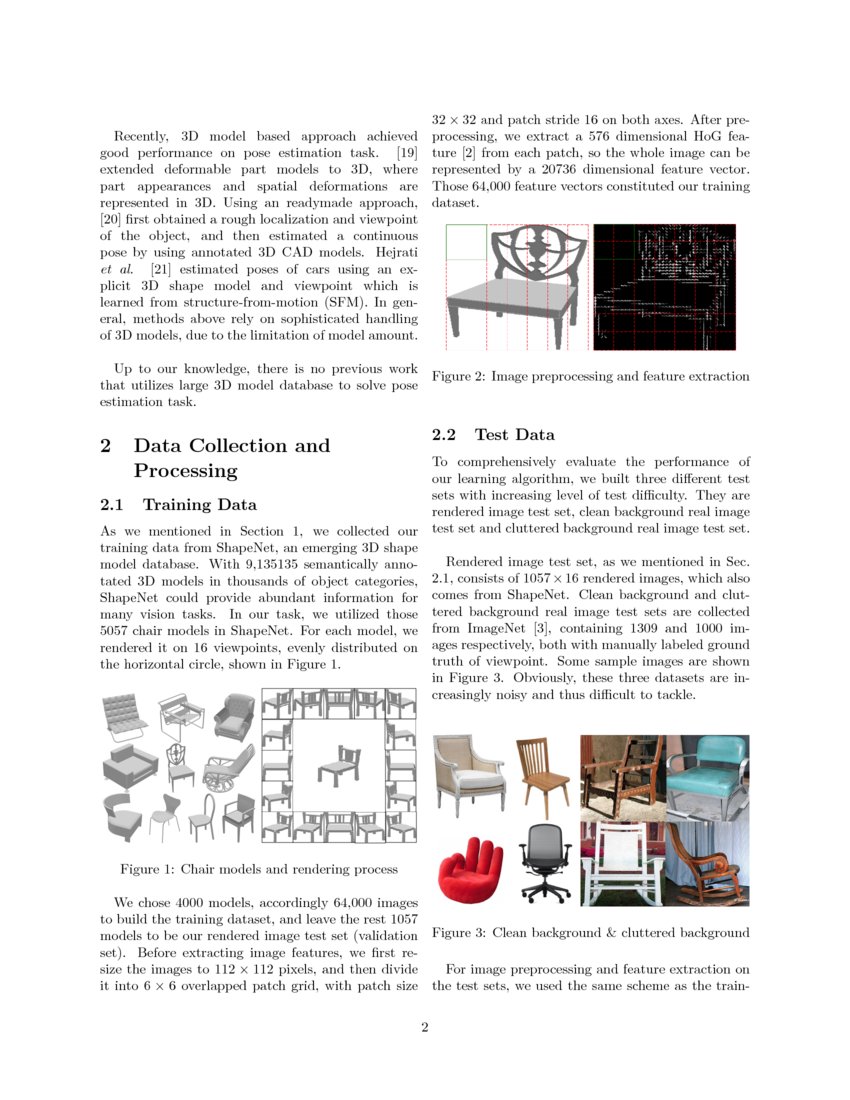 Pose Estimation Based on 3D Models | DeepAI