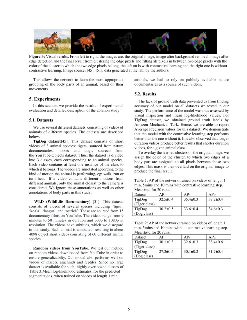 Pose Recognition in the Wild: Animal pose estimation using ...