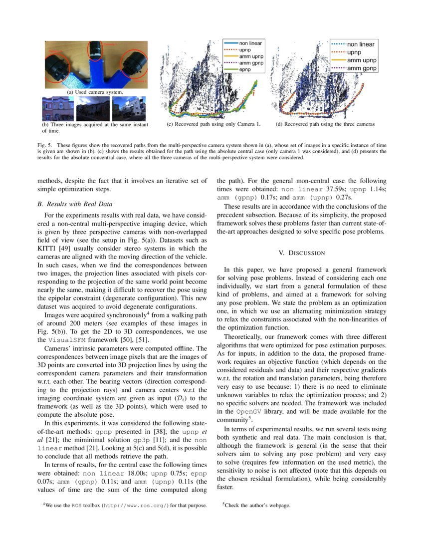 POSEAMM: A Unified Framework for Solving Pose Problems using an ... POSEAMM: A Unified Framework for Solving Pose Problems using an ...