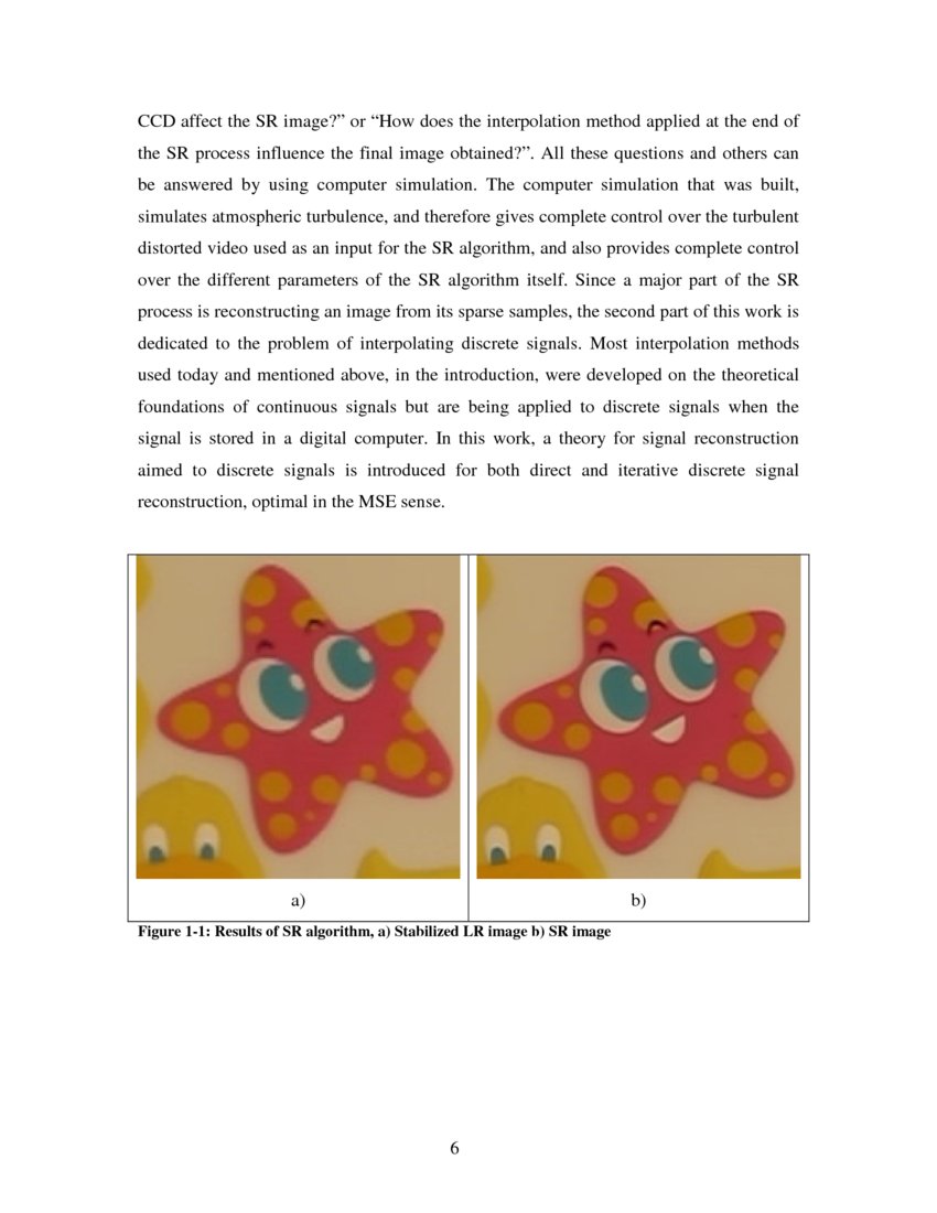 Potentials and Limits of Super-Resolution Algorithms and Signal Reconstruction from Sparse Data ...