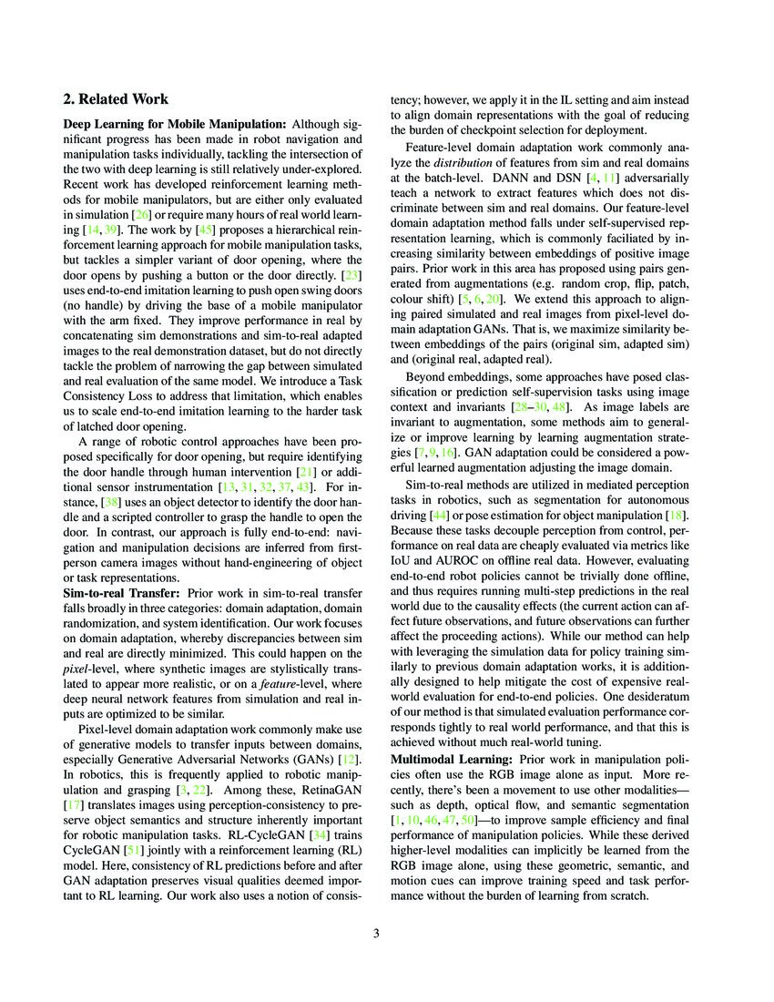 Practical Imitation Learning in the Real World via Task Consistency Loss | DeepAI