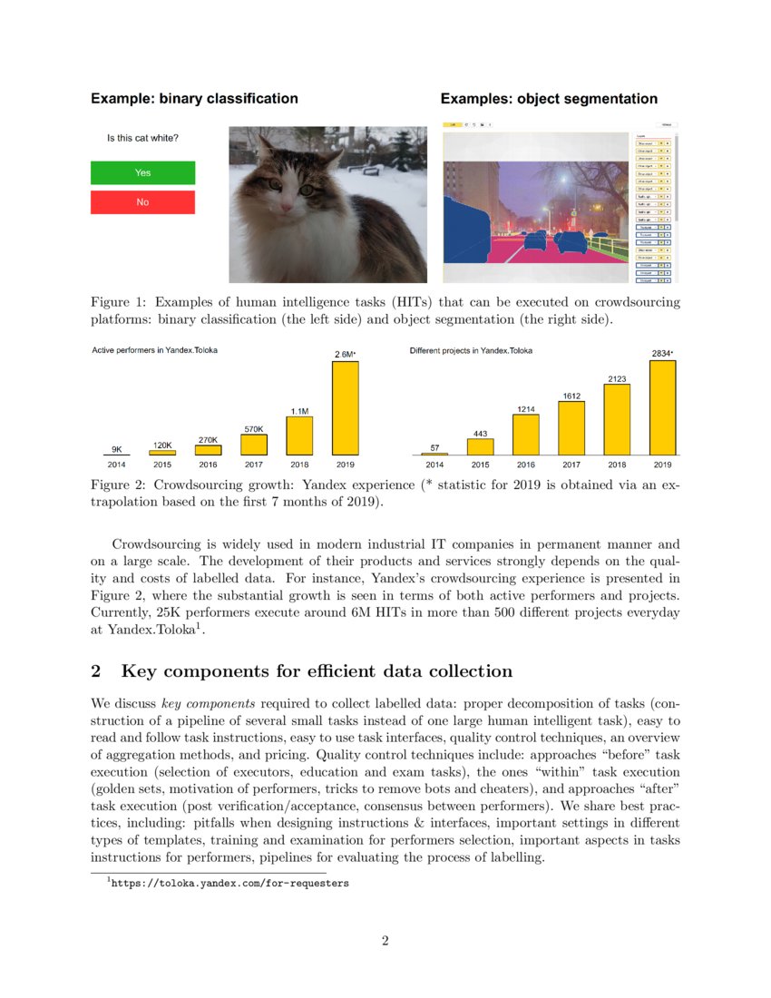 Practice of Efficient Data Collection via Crowdsourcing at Large-Scale ...