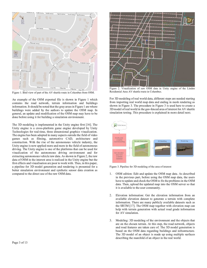 Pre-Deployment Testing of Low Speed, Urban Road Autonomous Driving in a ...