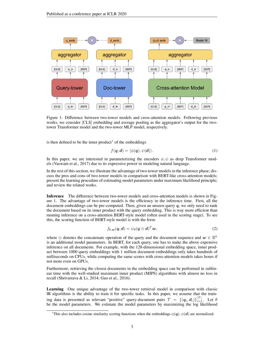 Pre-training Tasks for Embedding-based Large-scale Retrieval | DeepAI