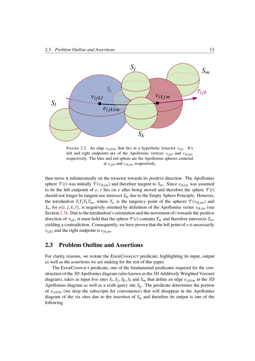 Predicates of the 3D Apollonius Diagram | DeepAI