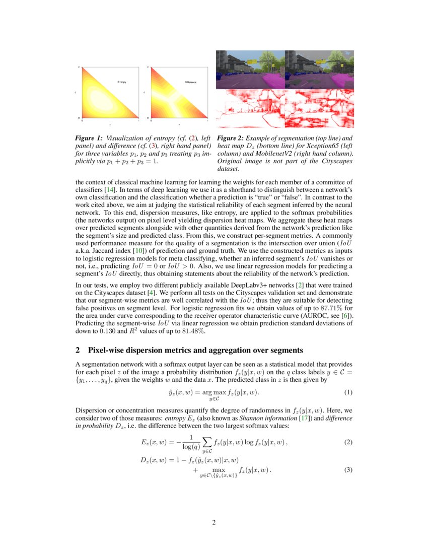 Prediction Error Meta Classification In Semantic Segmentation Detection Via Aggregated