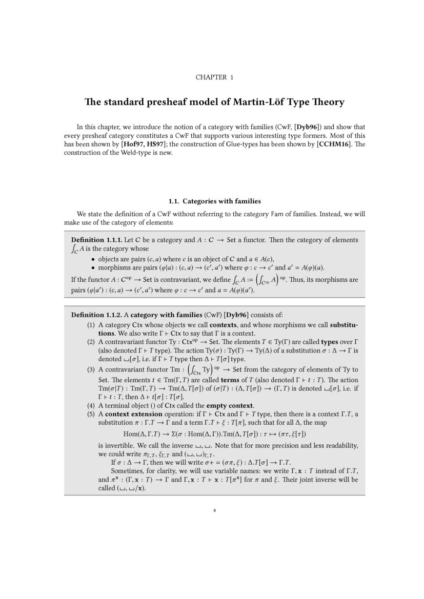 Presheaf Models Of Relational Modalities In Dependent Type Theory Deepai