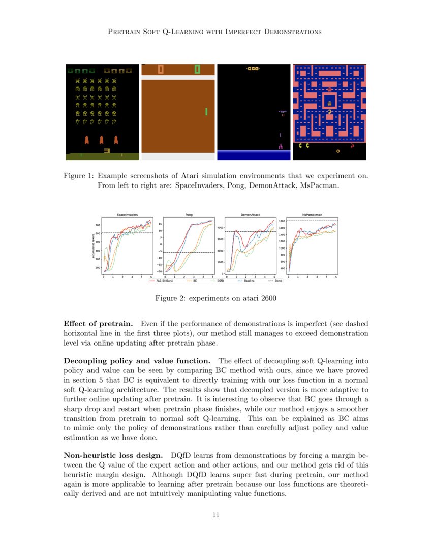 Pretrain Soft Q-Learning with Imperfect Demonstrations | DeepAI