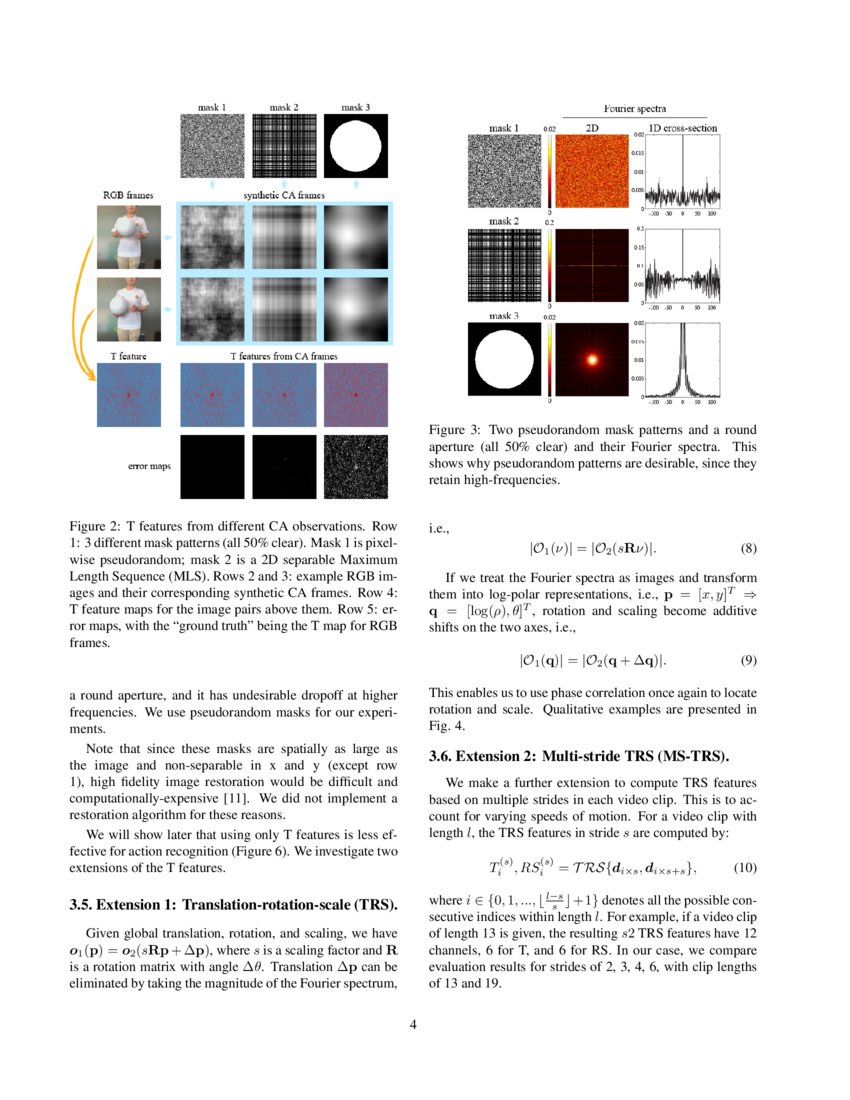 Privacy-Preserving Action Recognition using Coded Aperture Videos | DeepAI