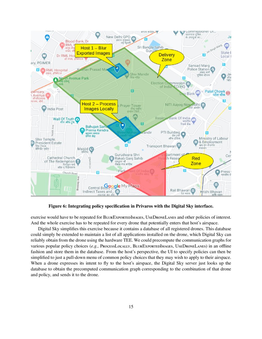 Privaros: A Framework for Privacy-Compliant Delivery Drones | DeepAI