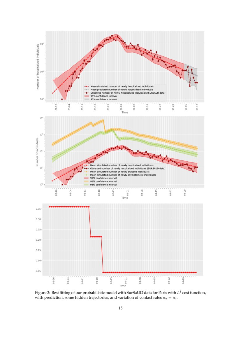 Probabilistic and mean-field model of COVID-19 epidemics with user ...