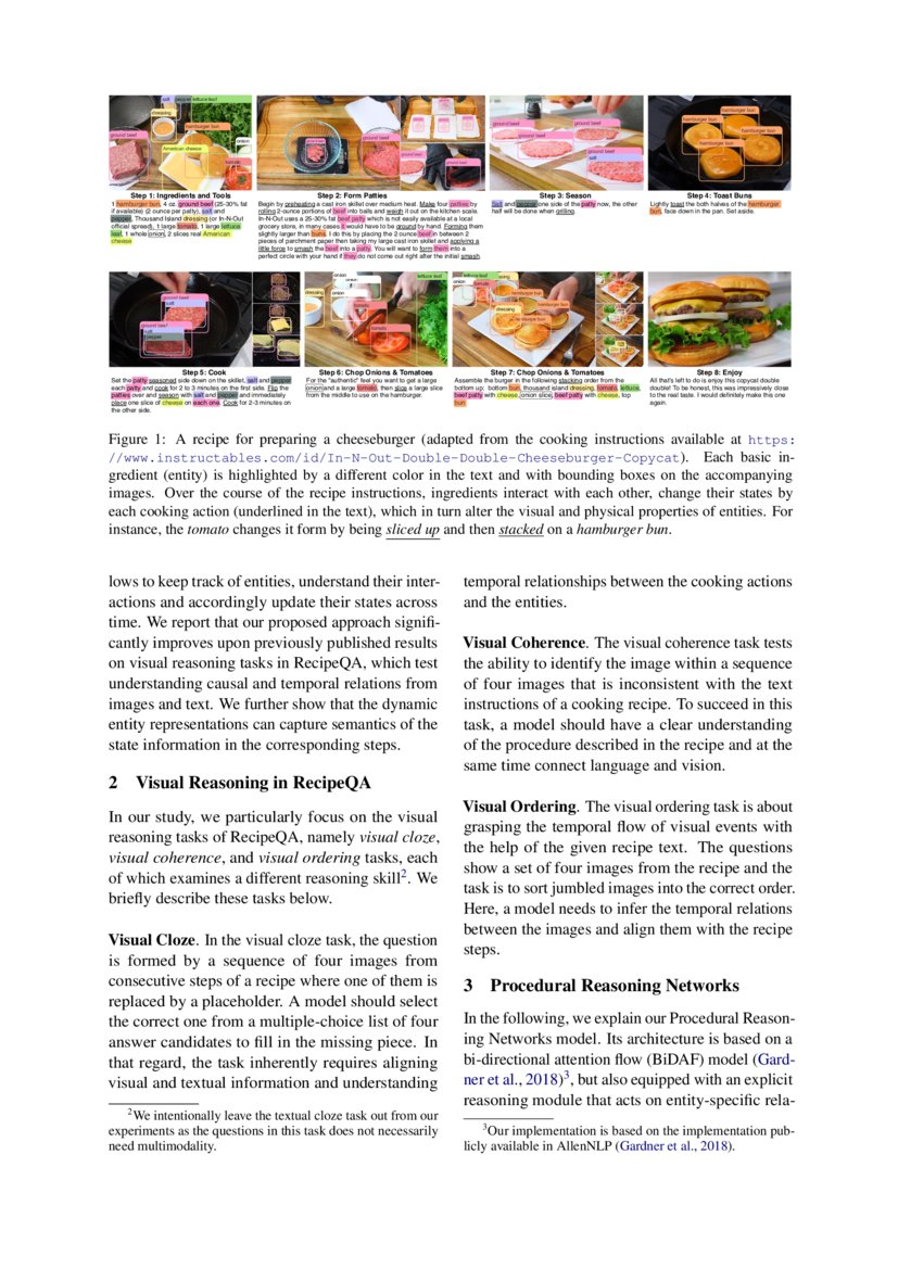 Procedural Reasoning Networks for Understanding Multimodal Procedures | DeepAI
