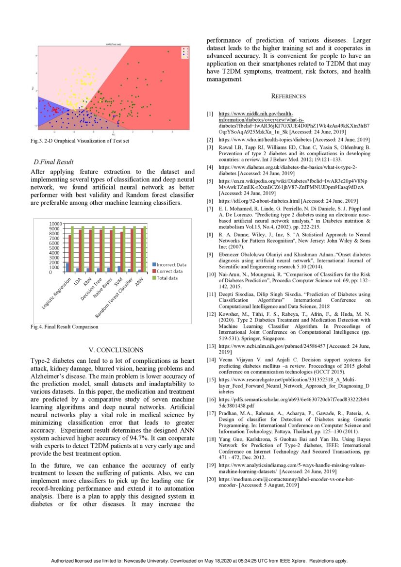 Prognosis and Treatment Prediction of Type-2 Diabetes Using Deep Neural ...
