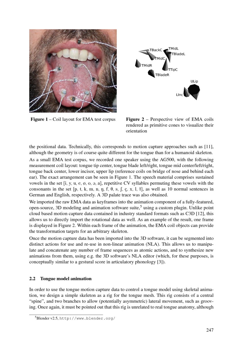 Progress in animation of an EMA-controlled tongue model for acoustic ...