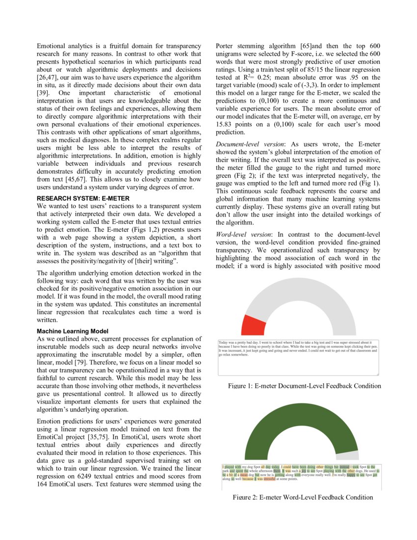 Progressive Disclosure: Designing for Effective Transparency | DeepAI