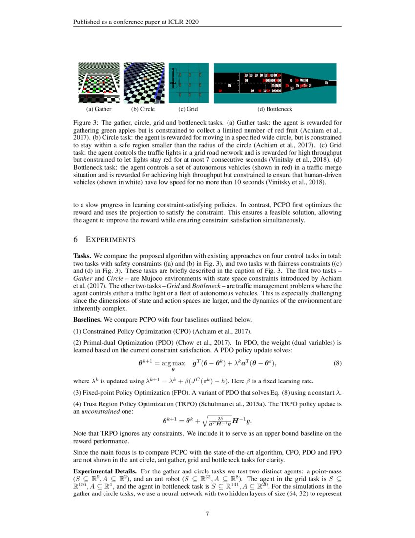 Projection-Based Constrained Policy Optimization | DeepAI Projection-Based Constrained Policy Optimization | DeepAI