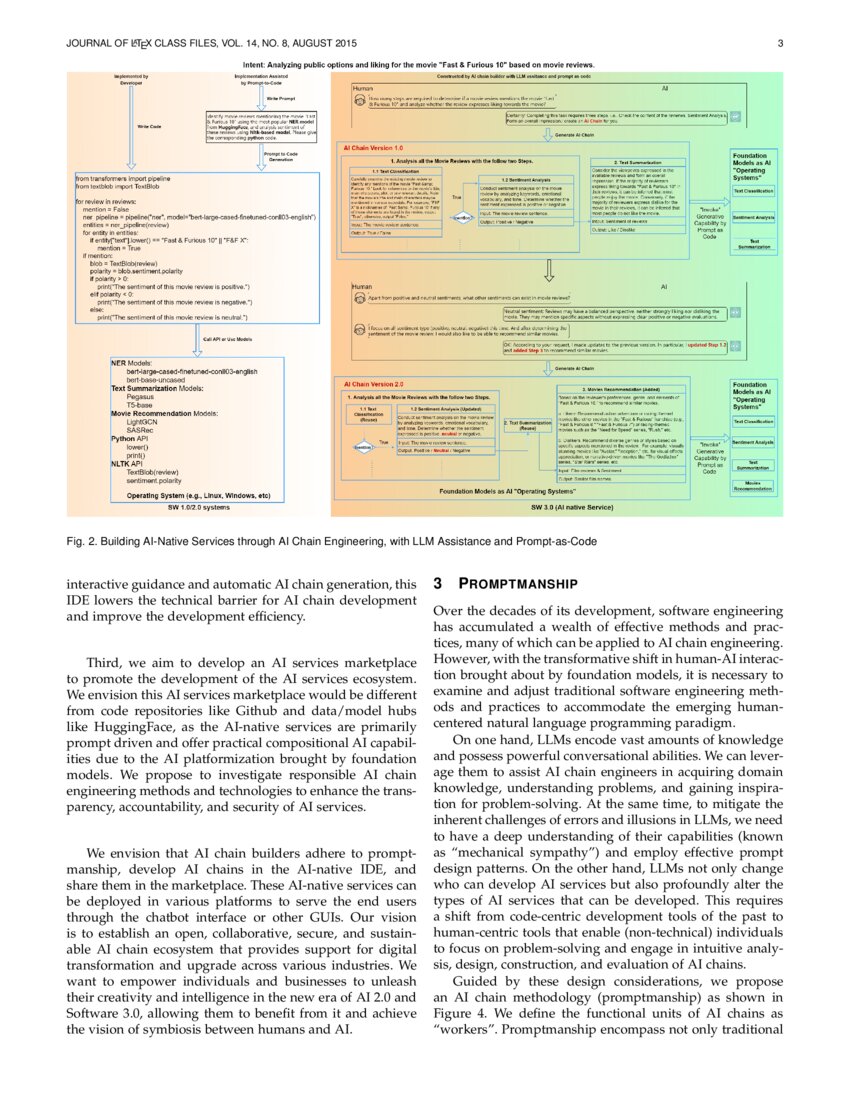 Prompt Sapper: LLM-Empowered Software Engineering Infrastructure for AI-Native Services | DeepAI