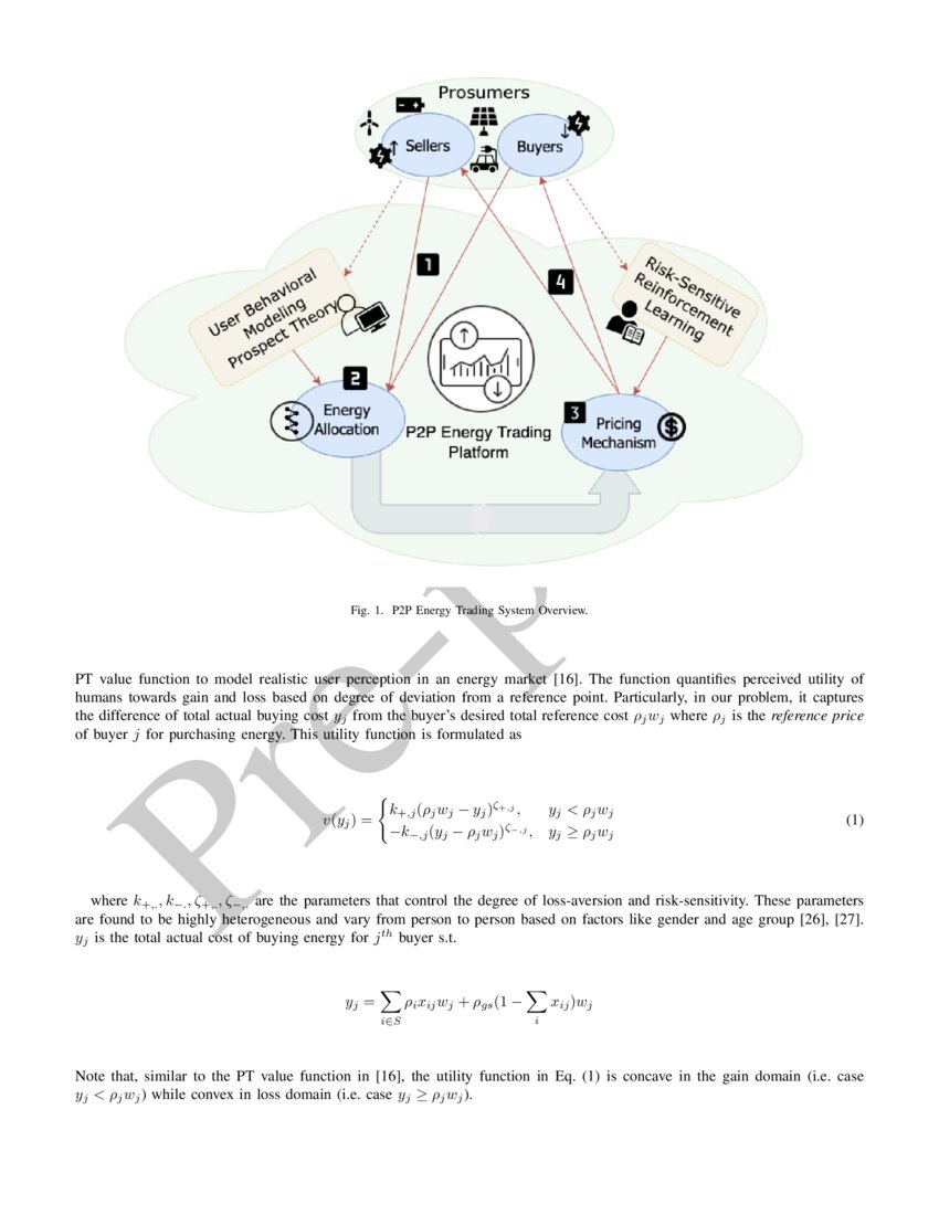 Prospect Theory-inspired Automated P2P Energy Trading with Q-learning-based Dynamic Pricing | DeepAI