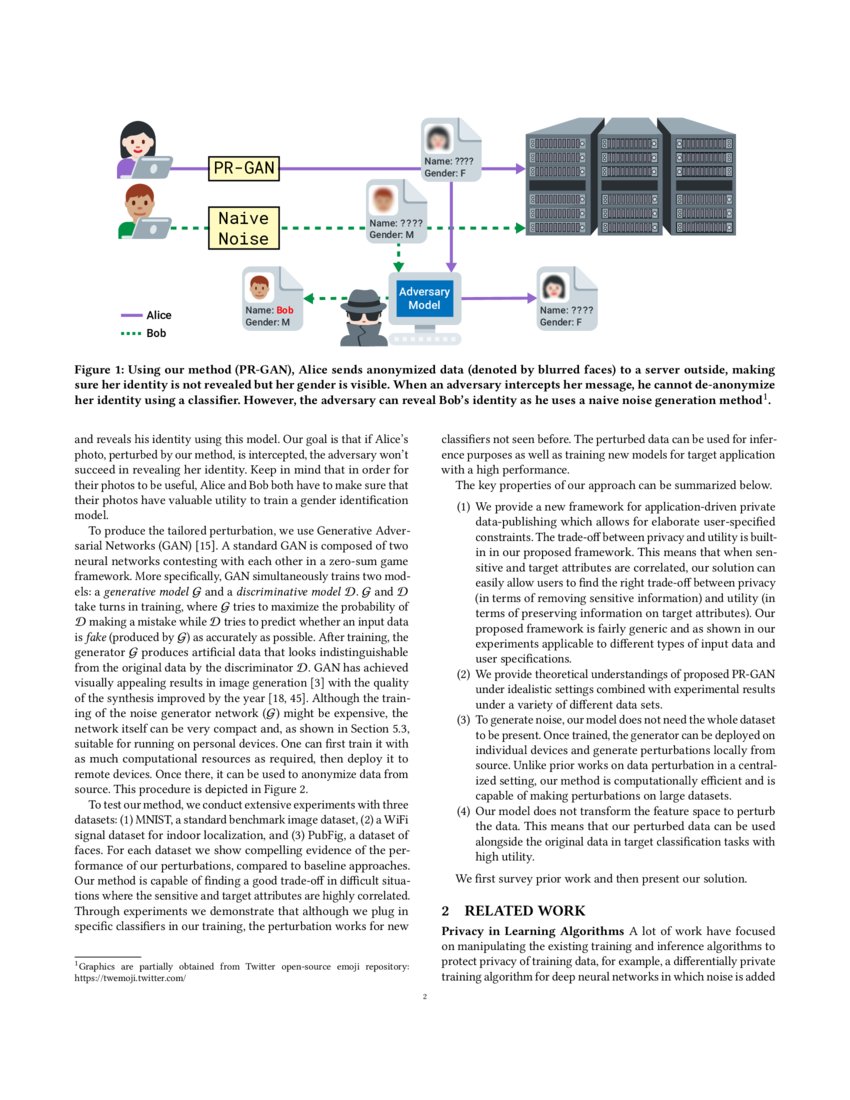 Protecting Sensitive Attributes via Generative Adversarial Networks ...