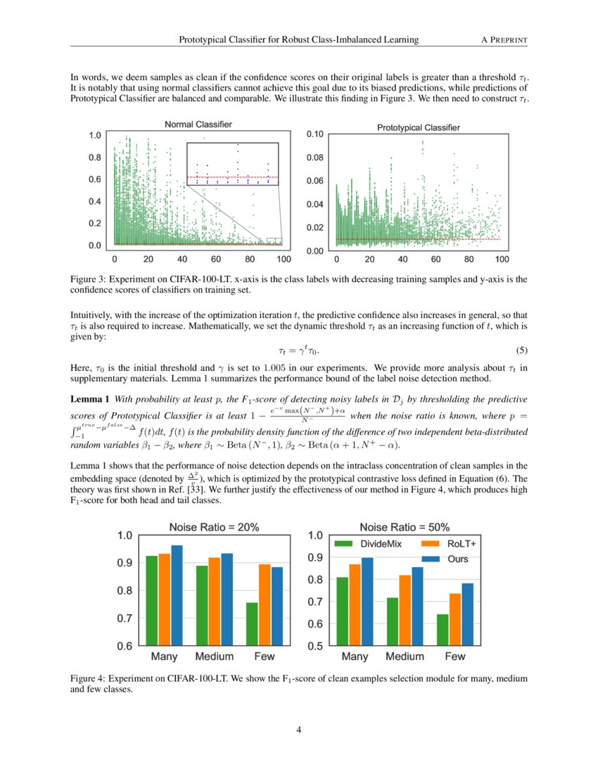 Prototypical Classifier for Robust Class-Imbalanced Learning | DeepAI