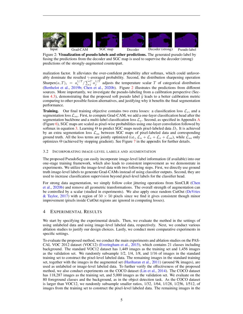 PseudoSeg: Designing Pseudo Labels for Semantic Segmentation | DeepAI
