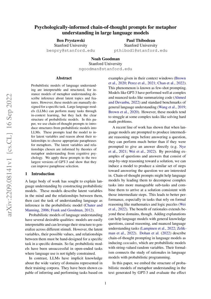 Psychologically-informed chain-of-thought prompts for metaphor understanding in large language ...