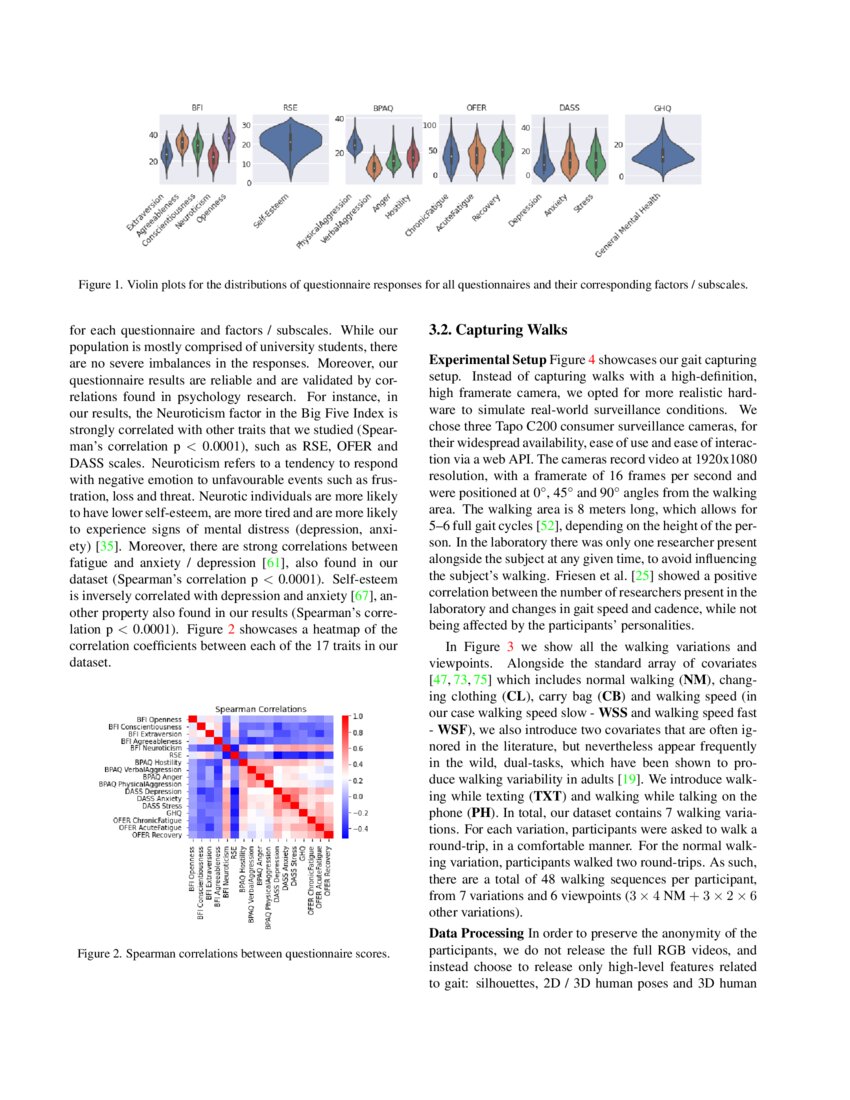 PsyMo: A Dataset for Estimating Self-Reported Psychological Traits from ...