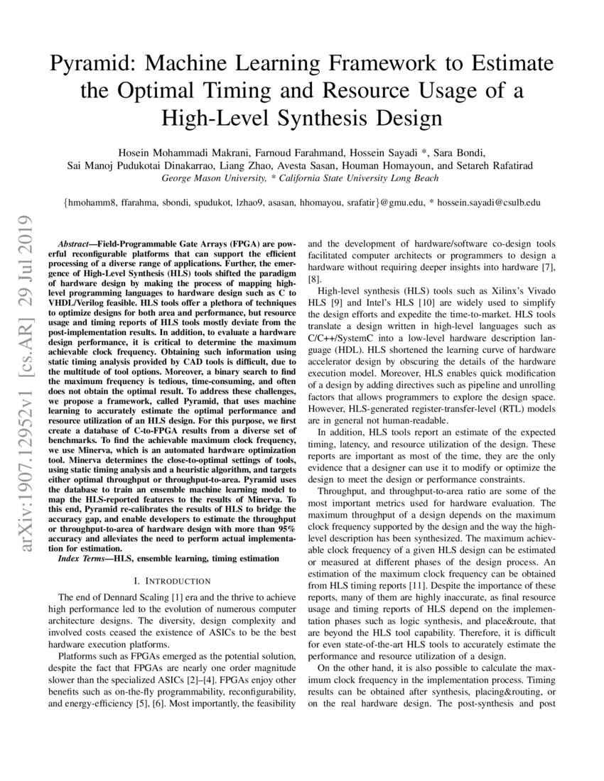 Pyramid: Machine Learning Framework to Estimate the Optimal Timing and ...