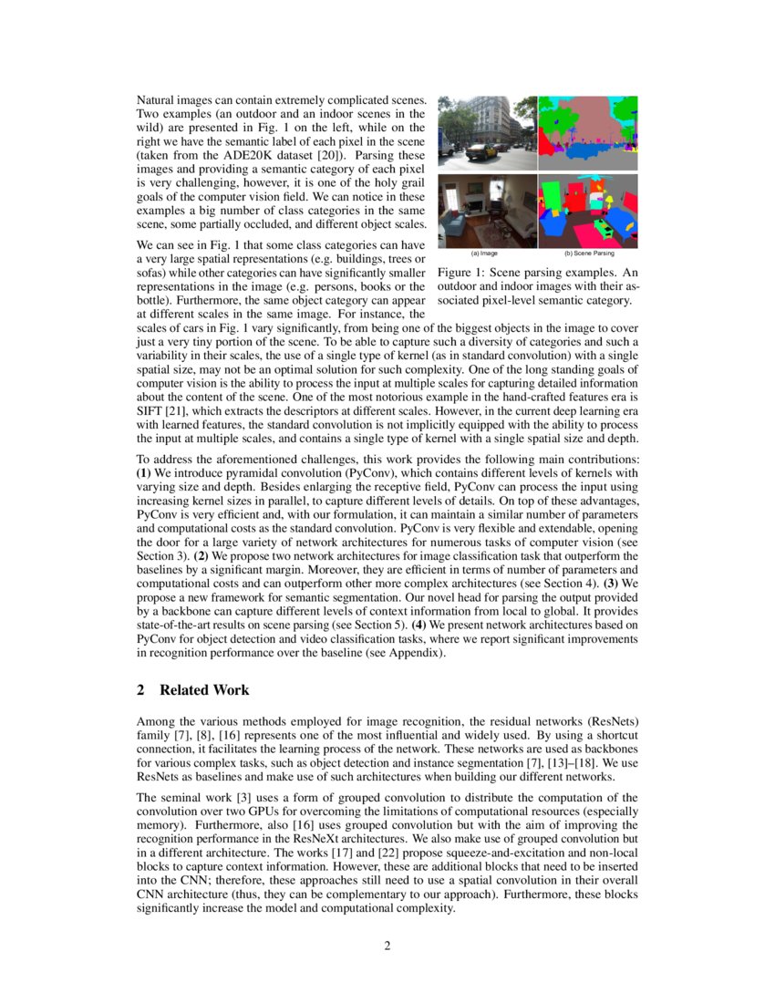 Pyramidal Convolution Rethinking Convolutional Neural Networks For 2706