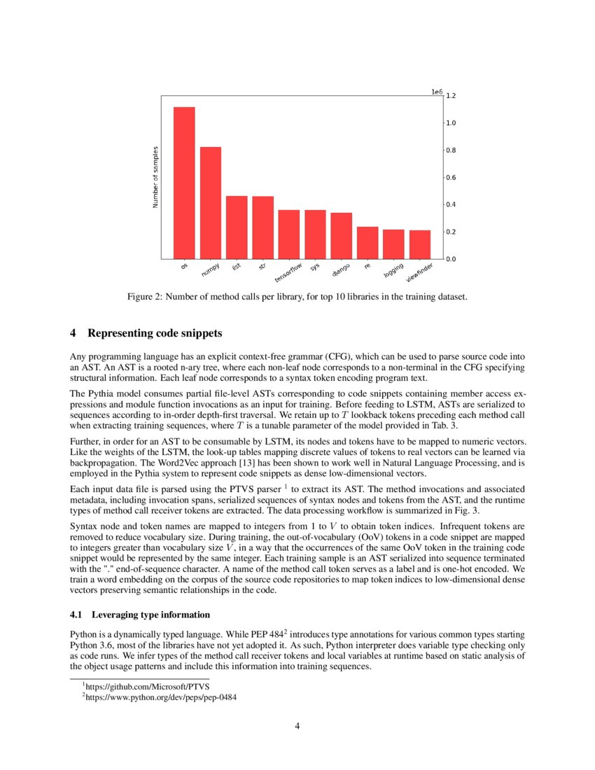 Pythia: AI-assisted Code Completion System | DeepAI