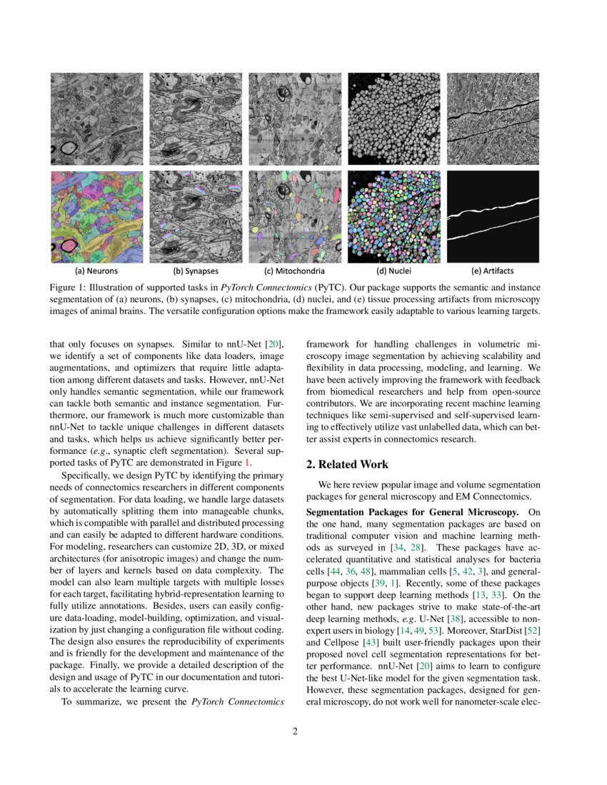 Pytorch Connectomics A Scalable And Flexible Segmentation Framework For Em Connectomics Deepai
