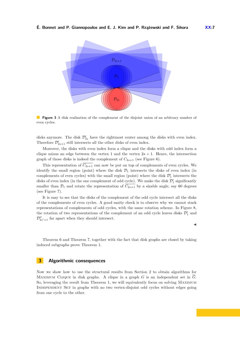 Qptas And Subexponential Algorithm For Maximum Clique On Disk Graphs Deepai